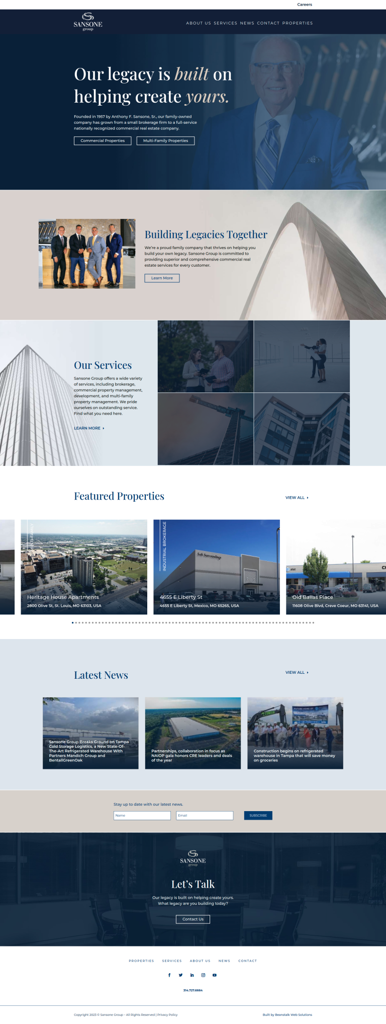 Sansone Group - Beanstalk Web Solutions